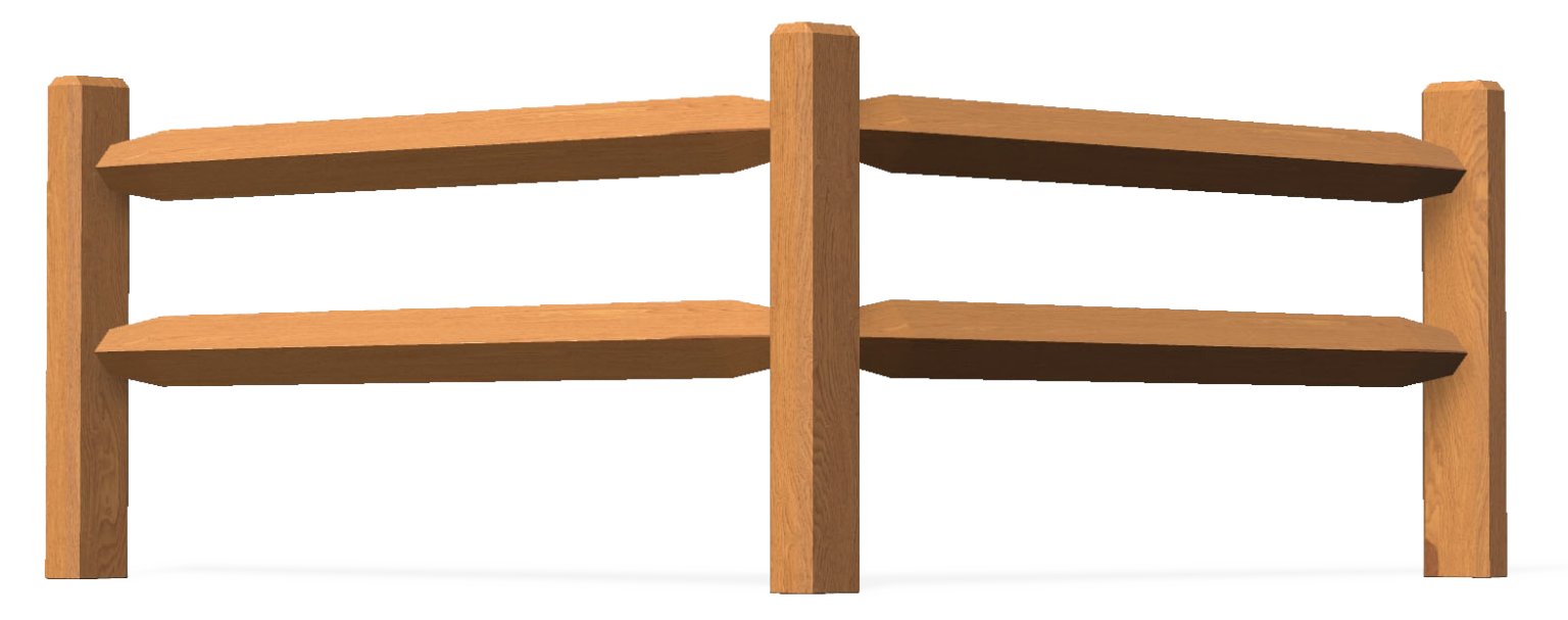 Commercial Split Rail Fence | Rustic and Strong